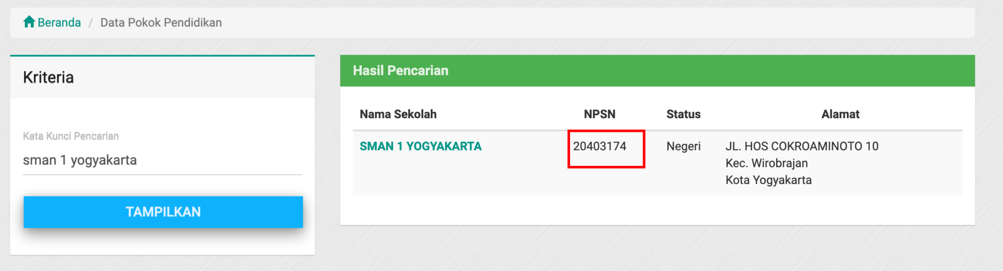 Apa itu NPSN Sekolah dan Cara Ceknya? - E-ujian.id
