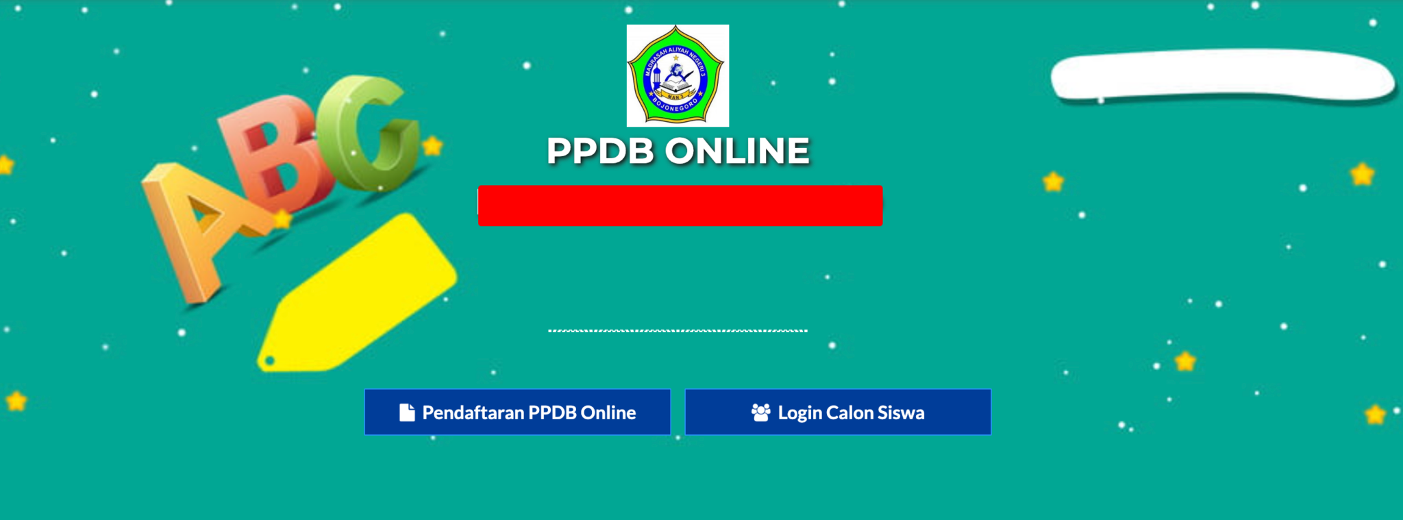 Ubah Background dan Tahun Pendaftaran PPDB - E-ujian.id