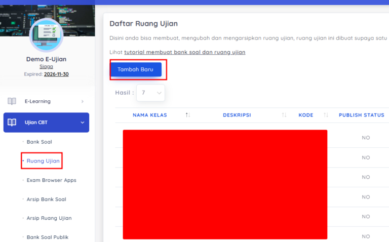 Cara Acak Urutan Soal dan Jawaban Ujian - E-ujian.id